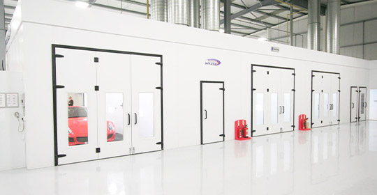 Car Spray Booth | Smart Shop | David Utting Engineering