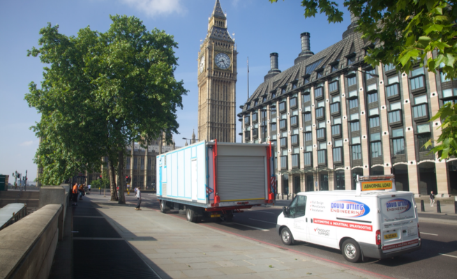 Mobile Spray Booth | David Utting Engineering | Norfolk